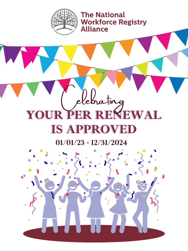 The Nevada Registry Successfully Renews PER Status through the National ...